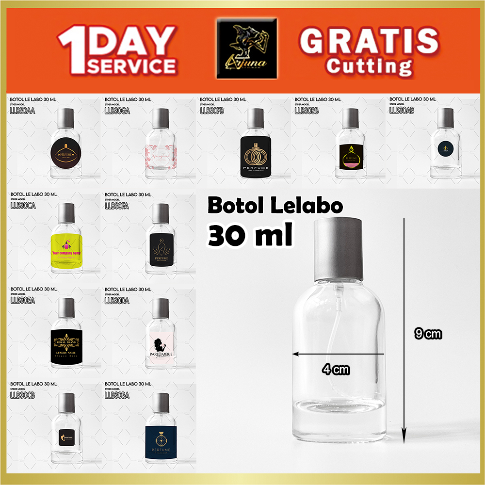 Jual Stiker Botol Parfum LeLabo 30 ml Parfume Sticker Label Custom Le ...