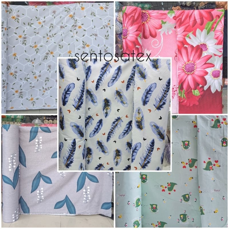 Jual Bahan Kain Sprei Gorden Kain Disperse Polimikro | Shopee Indonesia