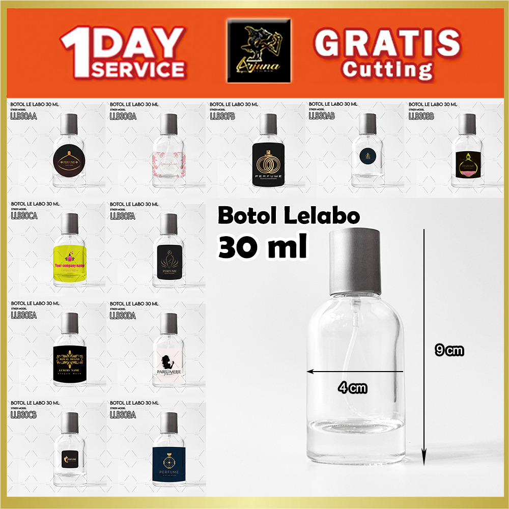 Jual Stiker Botol Parfum LeLabo 30 ml Parfume Sticker Label Custom Le ...