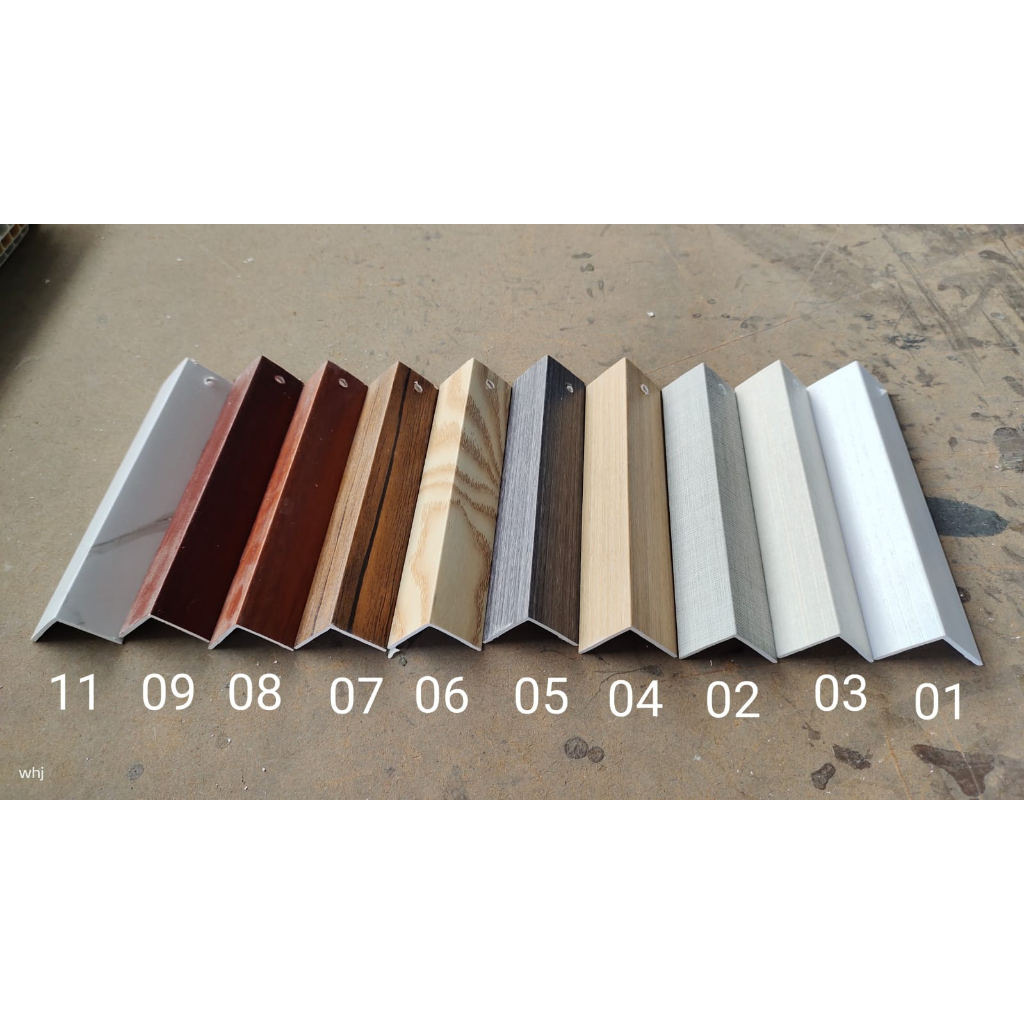 Jual List siku L WPC wall panel / penutup wall panel WPC termurah ...