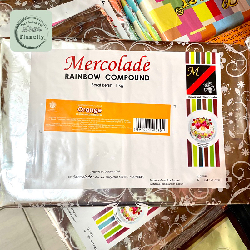 Jual Mercolade Rainbow compound orange jeruk 1kg | Shopee Indonesia