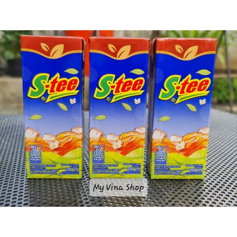 Jual S-tee 200ml SOSRO Minuman Teh Melati SATUAN (klik 24 kali kalau ...