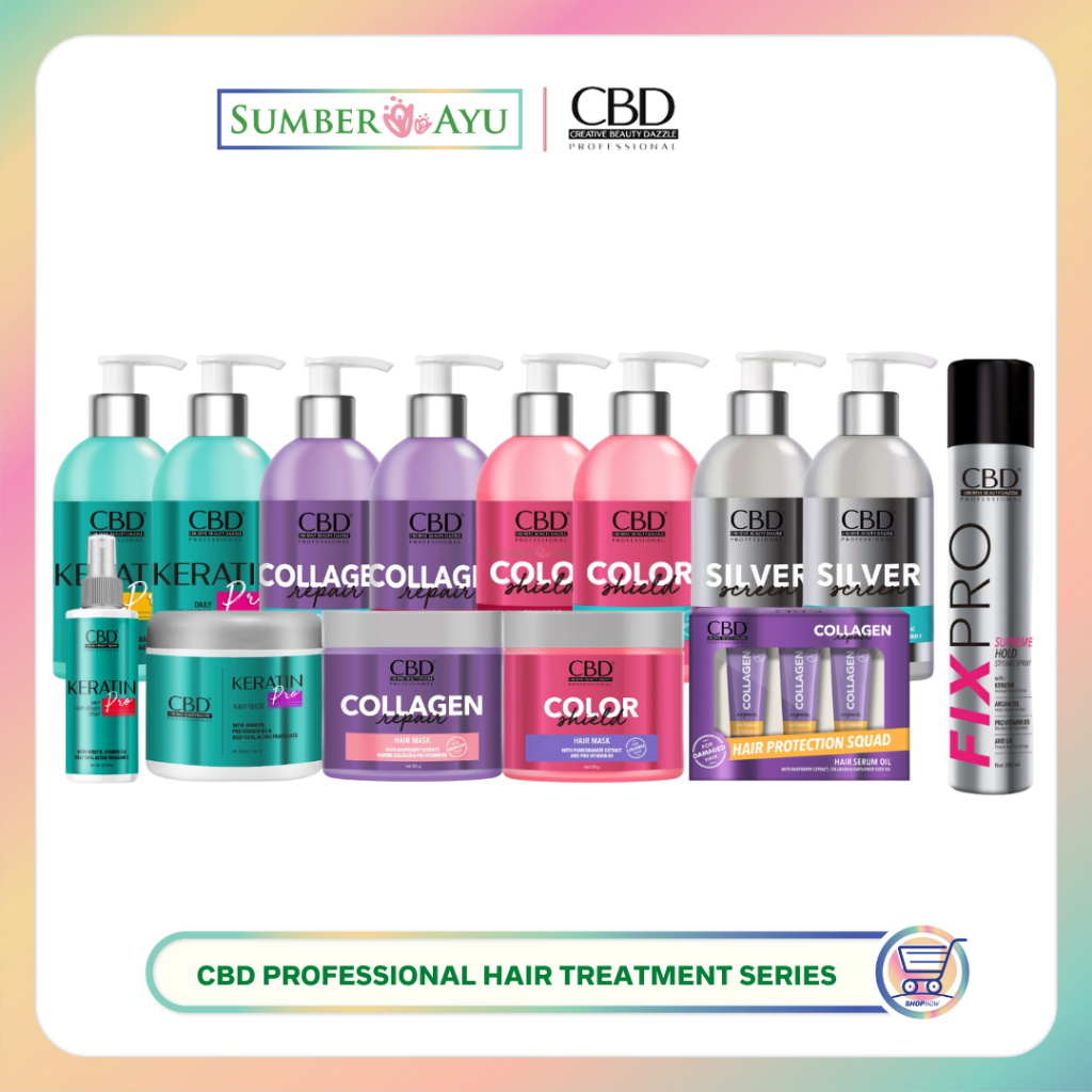 Jual CBD Professional Hair Treatment Series [Shampoo | Conditioner ...