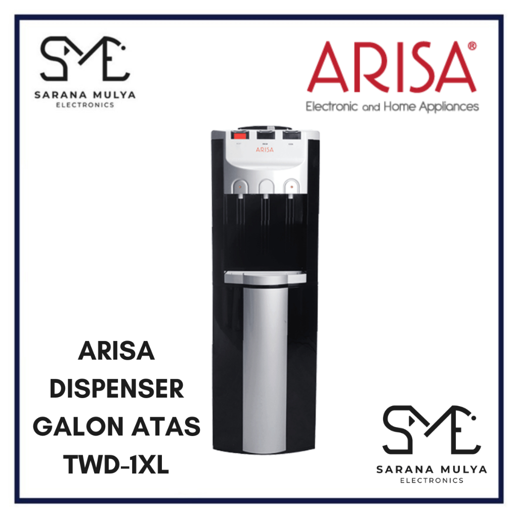 Jual DISPENSER ARISA GALON ATAS 3 KERAN TWD-1XL - PANAS/NORMAL/DINGIN ...
