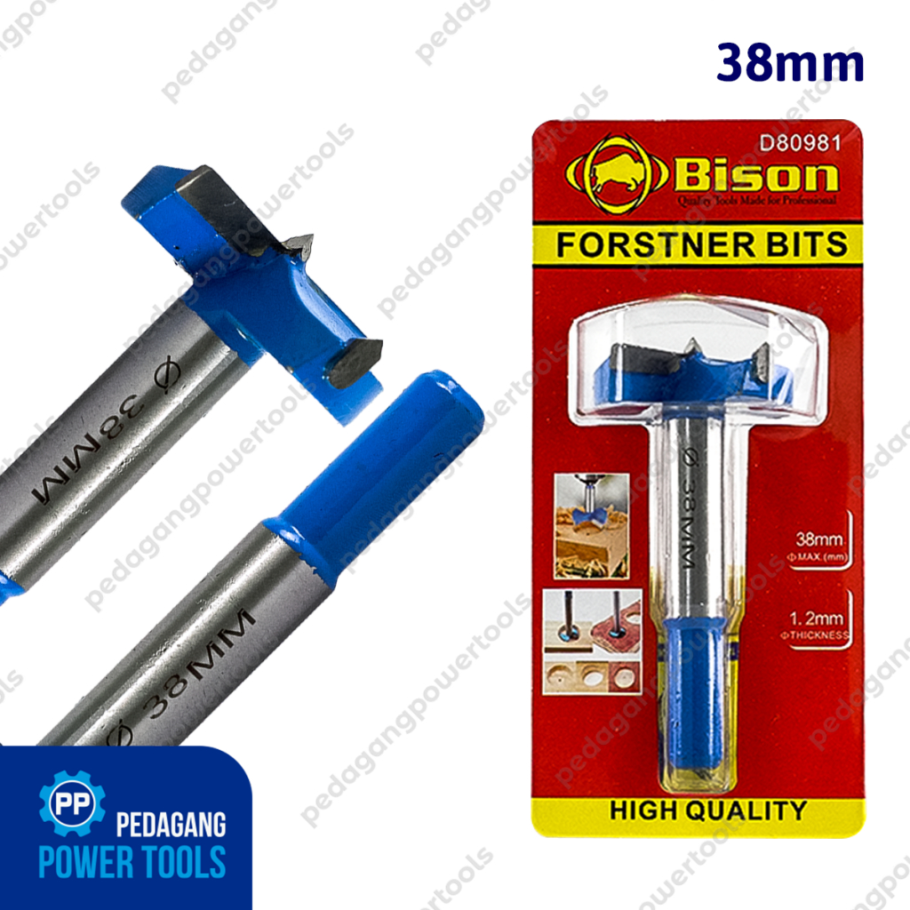 Jual BISON MATA BOR ENGSEL SENDOK 38 MM PELUBANG KAYU WOOD FORSTNER BIT | Shopee Indonesia