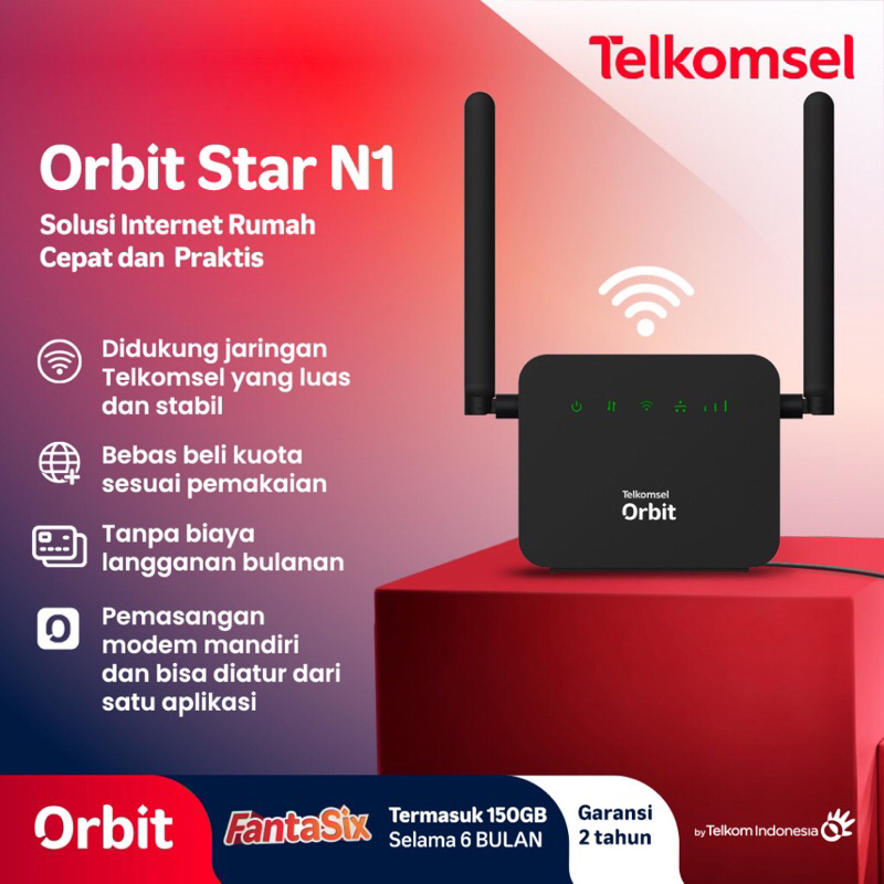 Jual Modem WiFi Telkomsel Orbit N1 | Shopee Indonesia