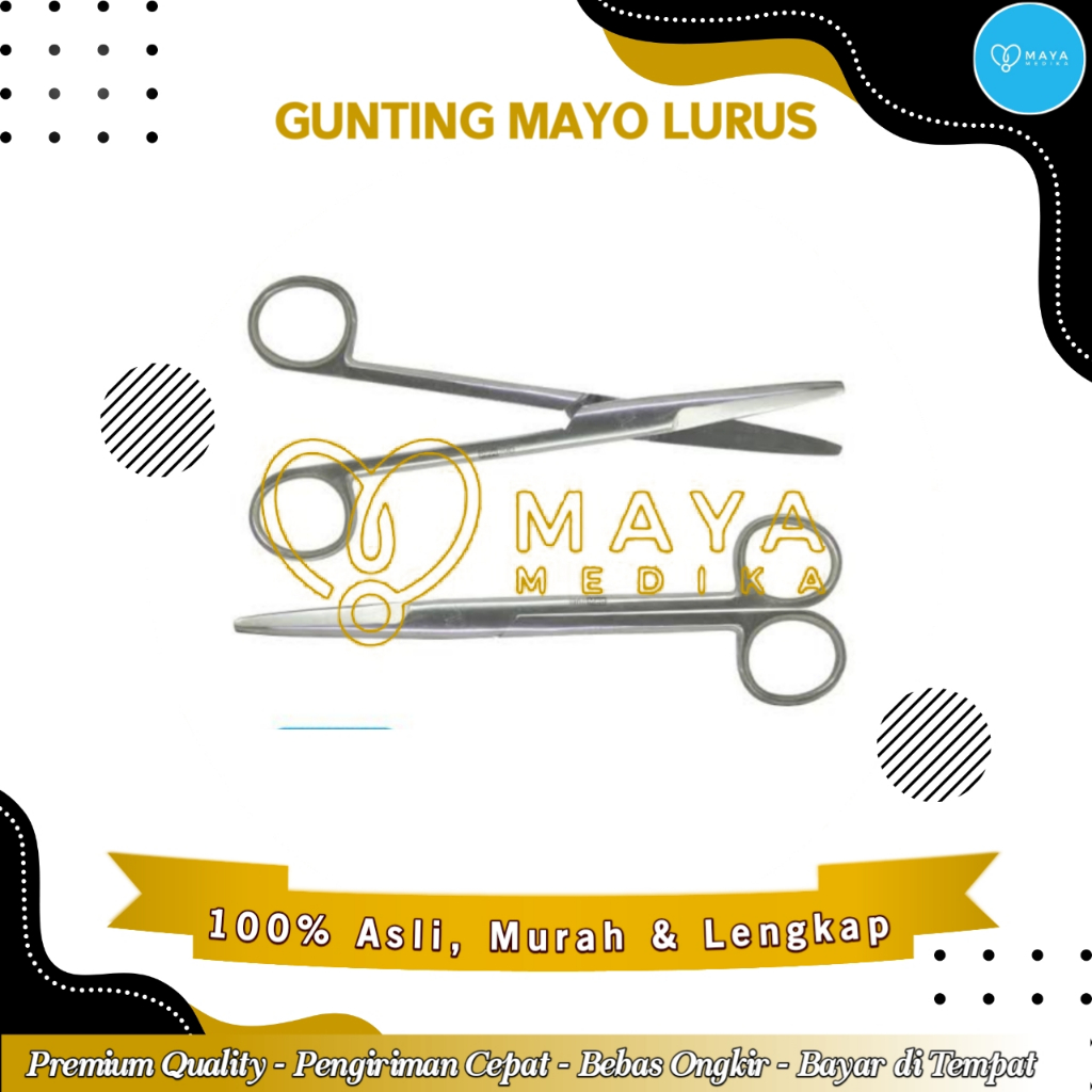 Jual Gunting Mayo Lurus OM | Shopee Indonesia