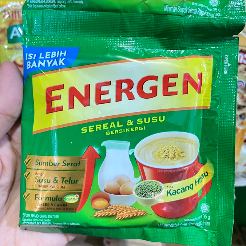 Jual Energen 1 renceng all varian isi 10 sachet | Shopee Indonesia