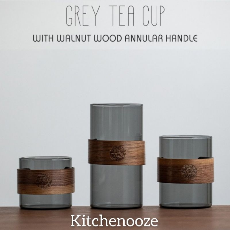 Jual Premium Aesthetic Chinese Tea Cup Wood Grip | Cangkir Gelas Grip ...