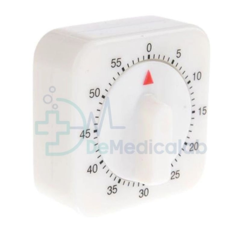 Jual Timer Mekanik Manual Lab 60 Menit Timer Mechanical Laboratorium ...
