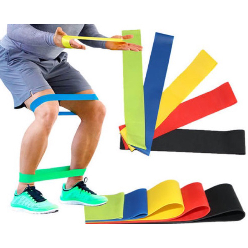 Jual Resistance Band | karet Penguat Paha kaki Band loop Karet Elastis ...