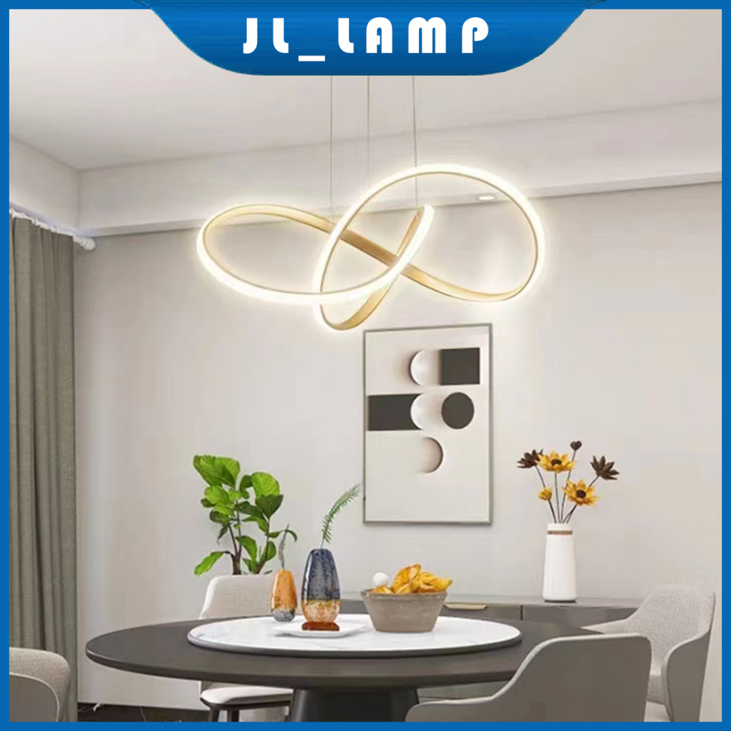 Jual Lampu Gantung Restoran Led Modern Minimalis Nordic Ruang Tamu Kamar Tidur Lampu Gantung ...