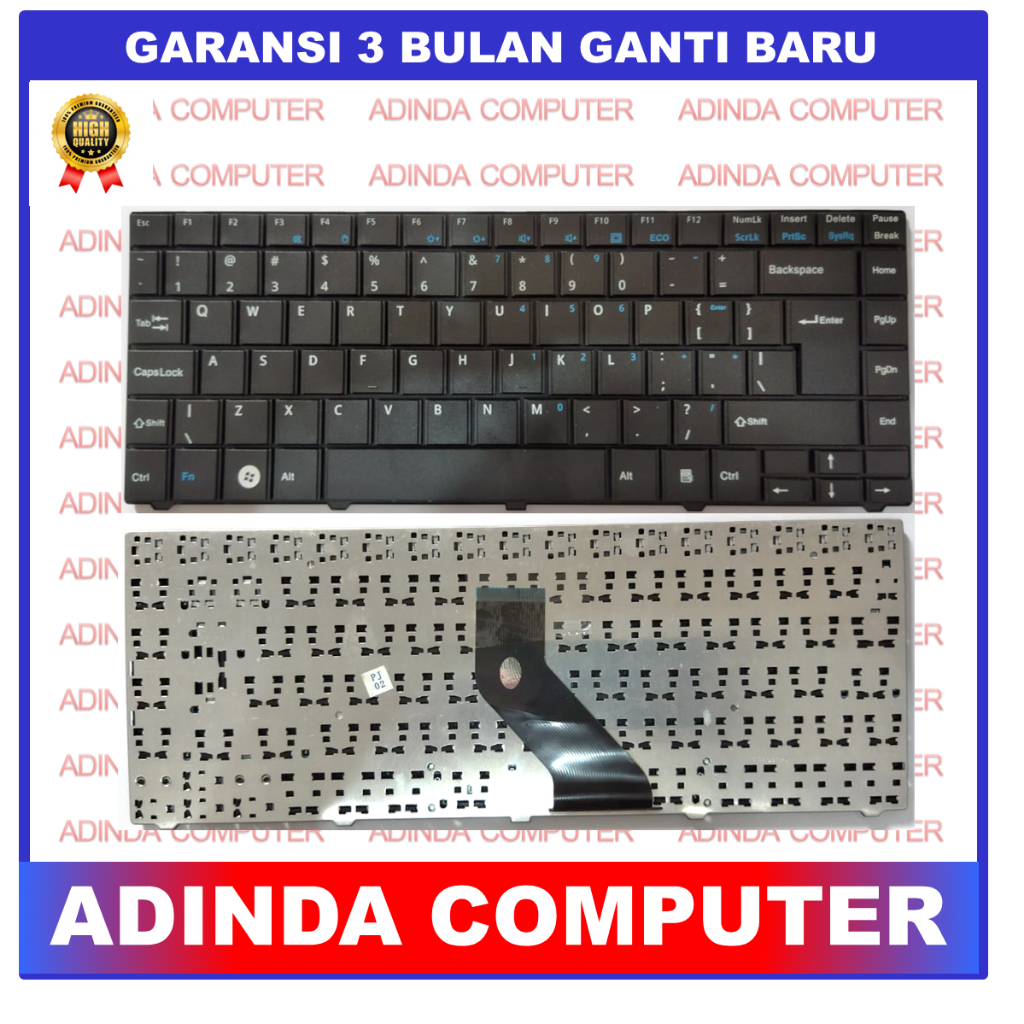 Jual Keyboard Fujitsu Lifebook LH531 LH520 LH530 LH542 LH701 LH531G ...