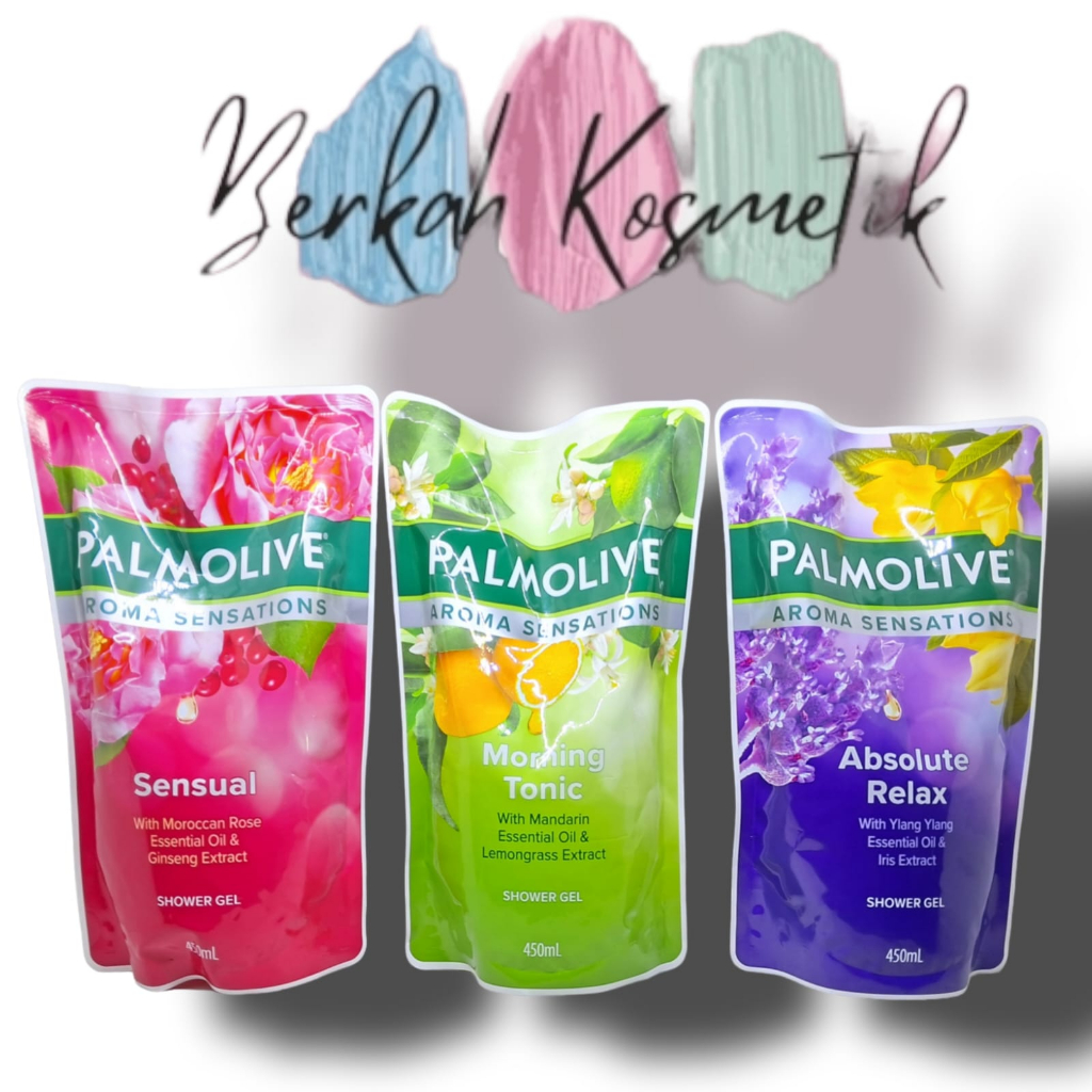 Jual PALMOLIVE SHOWER GEL AROMA SENSATIONS 450ML SABUN MANDI REFILL 450 ...
