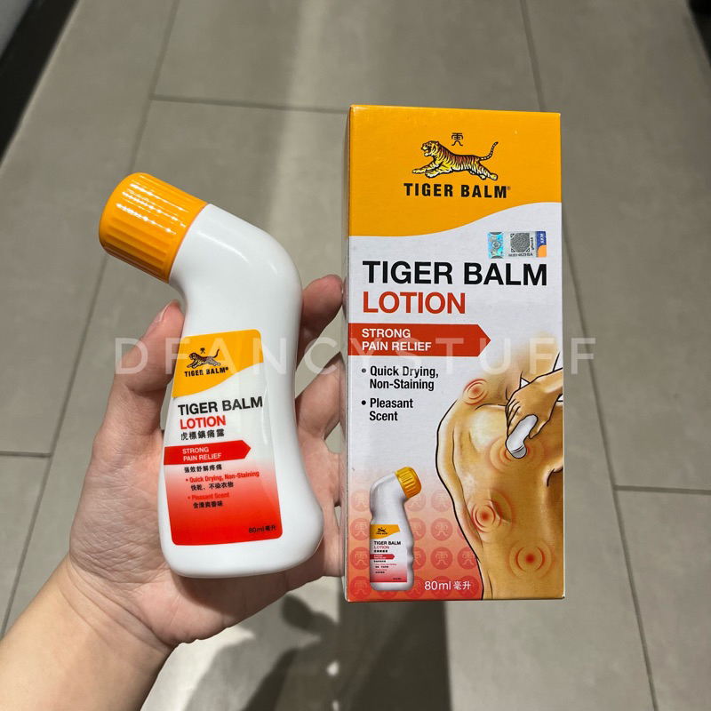 Jual Tiger Balm Lotion Strong Pain Relief 80ml Original - Balsem Nyeri ...