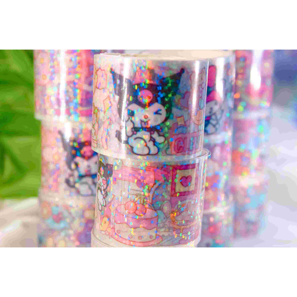 Jual GROSIR ISI 12 STICKER ROLL VIRAL/WASHI TAPE/SELOTIP BOX/STIKER ...