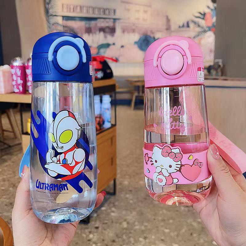 Jual Botol Minum Anak Tritan Material Snoopy Ultraman Hello Kitty 500ml ...