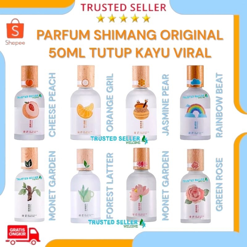 Jual PARFUM SHIMANG ORIGINAL TUTUP KAYU 50 ML PARFUM CEWEK WANITA ...