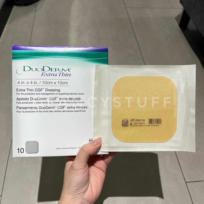 Jual Convatec Duoderm Extra Thin Dressing 10cm x 10cm 187955 Original ...