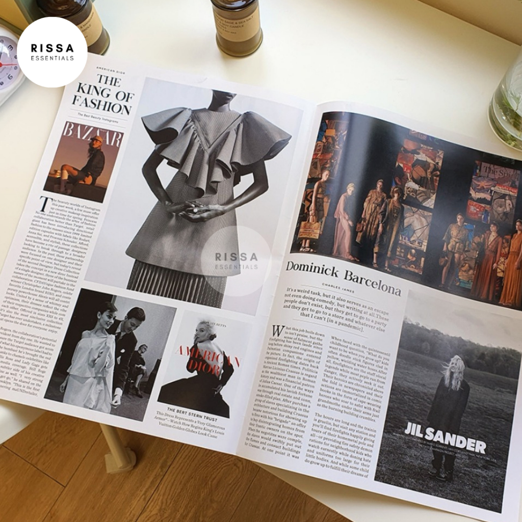 Jual [RISSA] Properti Foto Koran Newsletter Fashion Besar Prop Foto ...