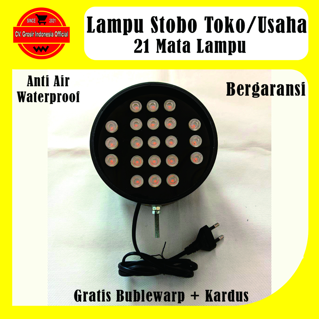 Jual Lampu LED Stobo / Indikator Toko ( 2 Sisi Bolak-Balik) | Shopee ...