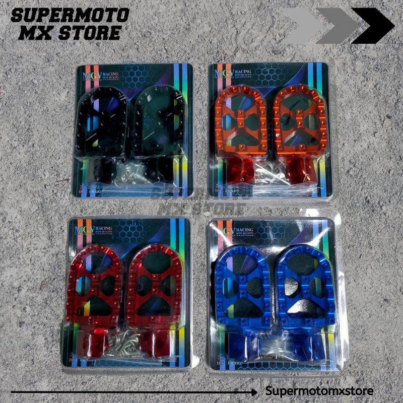 Jual FOOTSTEP MGV FOOT STEP CNC KLX CRF WR | Shopee Indonesia