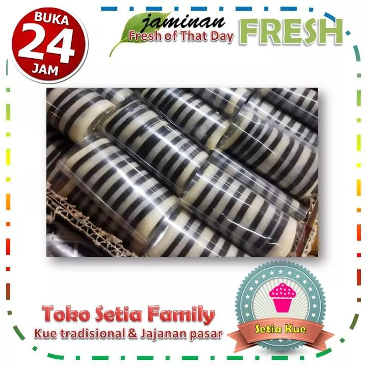 Jual Dadar Gulung Fla Coklat Kue Basah Tradisional | Shopee Indonesia