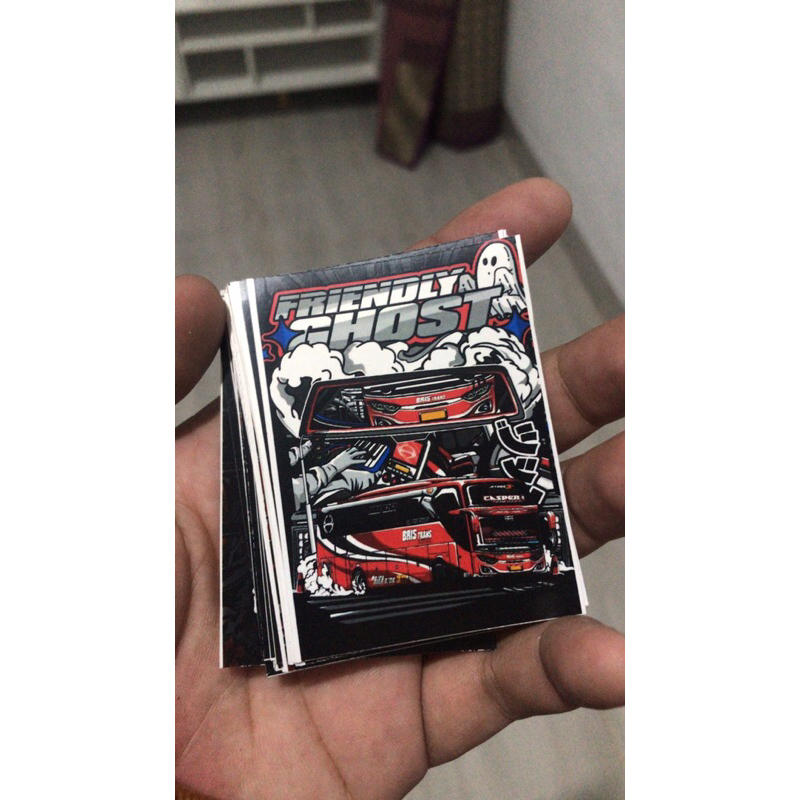 Jual Stiker Bus Basuri isi 5 | Shopee Indonesia
