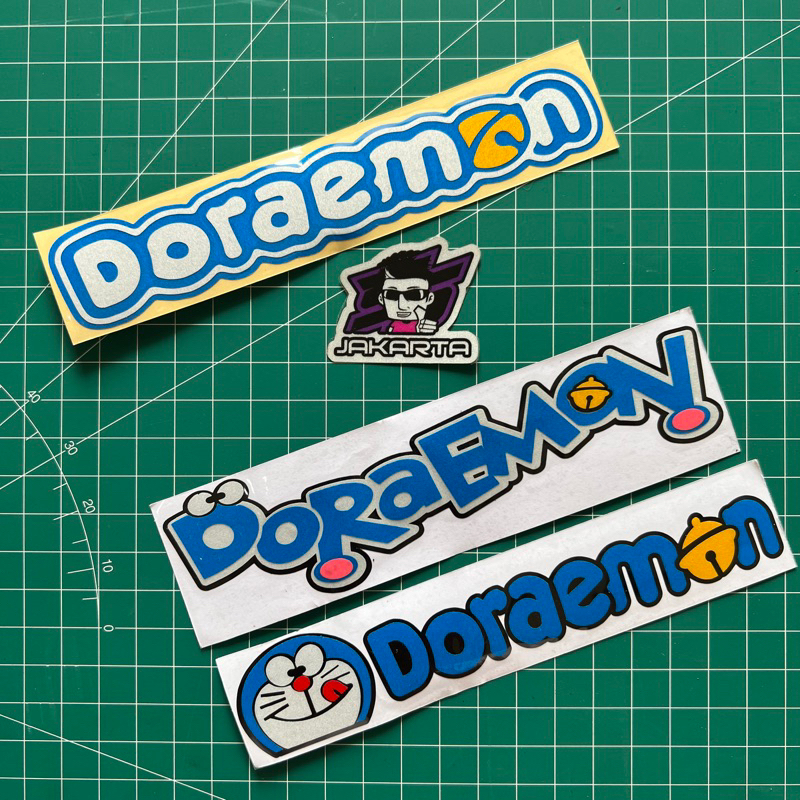 Jual STIKER STICKER TULISAN DORAEMON CUTTING | Shopee Indonesia