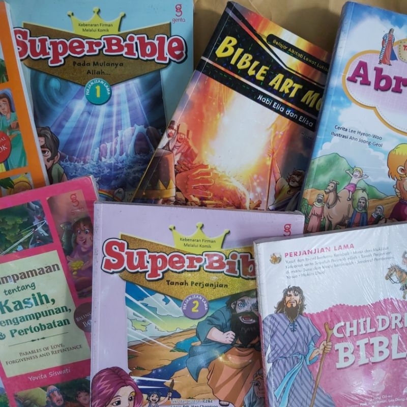 Jual Educomic Powerbible Power Bible Comic Bible Art Museum Super Bible ...