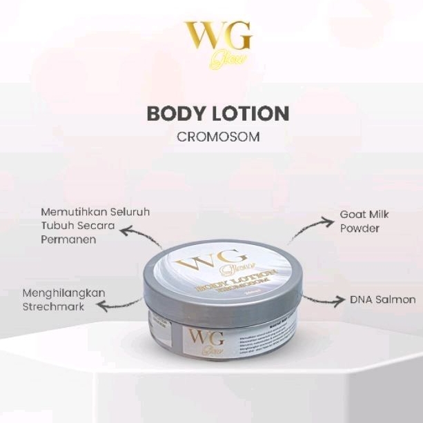 Jual Handbody wg glow Cromosom by wawan gold 100% ORI pemutih kulit ...