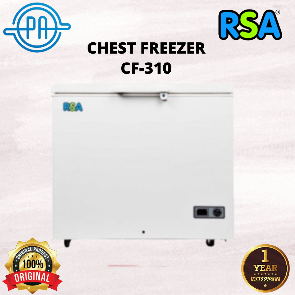 Jual CHEST FREEZER RSA CF-310 / CF 310 FREEZER BOX | Shopee Indonesia