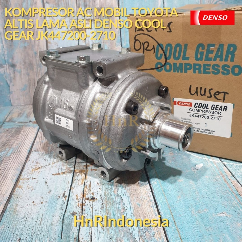 Jual Kompresor AC Mobil Toyota Altis Lama COMPRESOR ALTIS ASLI DENSO ...