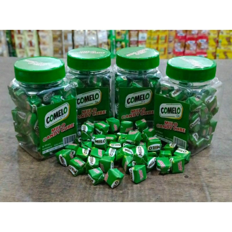 Jual permen comelo (millo cube candy ) permen milo enak dan murah 1 top ...