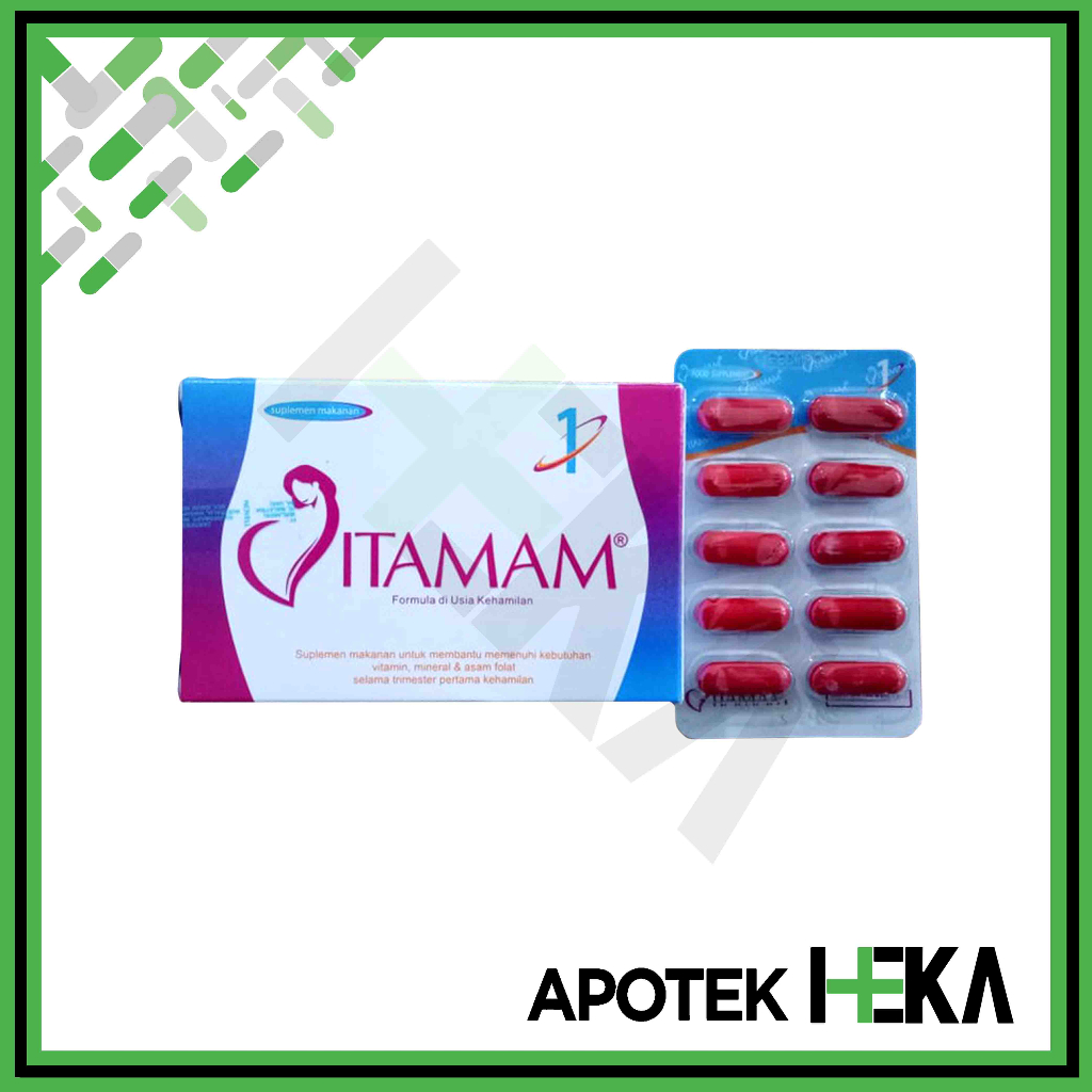 Jual Vitamam 1 Trimester Pertama Box isi 3x10 Kapsul - Vitamin ...