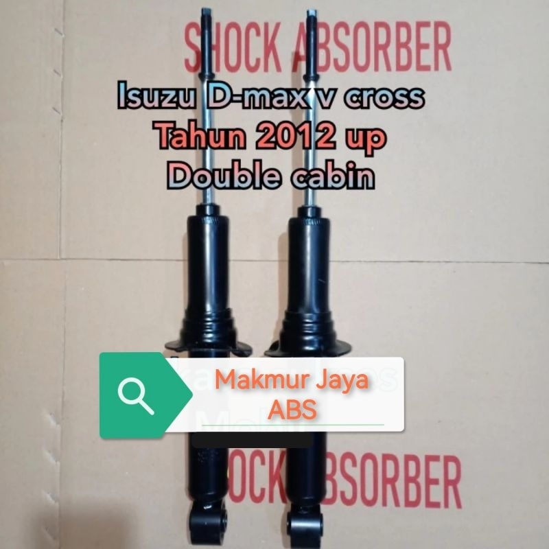 Jual shockbreaker shock absorber isuzu d-max v cross depan sepasang ...