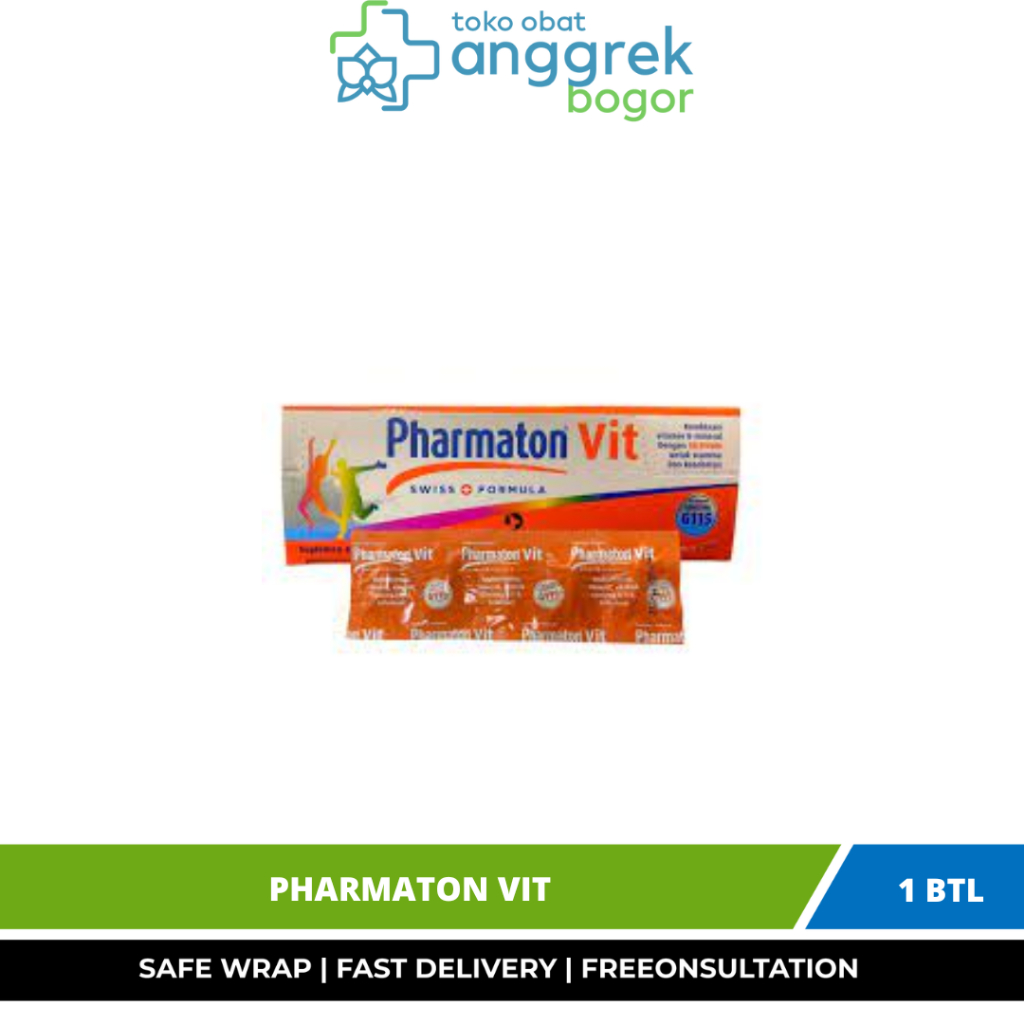 Jual PHARMATON FORMULA ISI 5 KAPSUL/VITAMIN DAYA TAHAN TUBUH/MASA ...