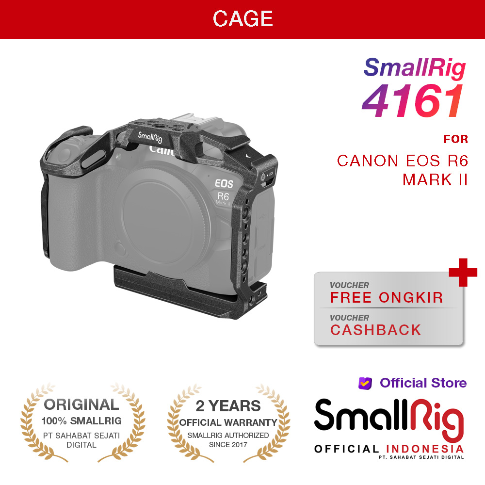 Jual SmallRig Black Mamba Camera Cage for Canon EOS R6 Mark II 4161 ...