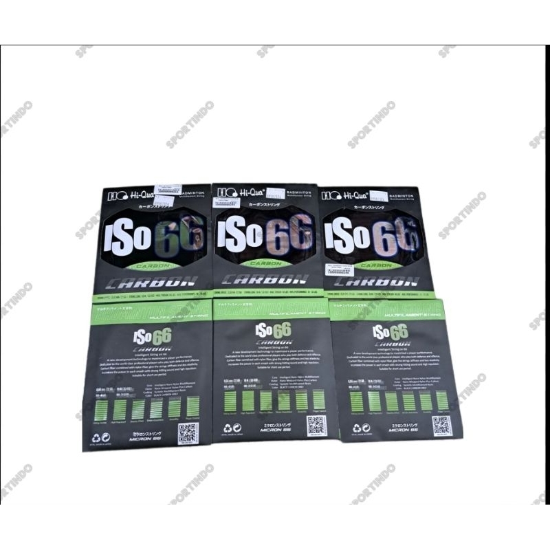 Jual Senar Badminton Hi qua / Tali Raket Hiqua / Hi qua / HQ ISO 66 ...