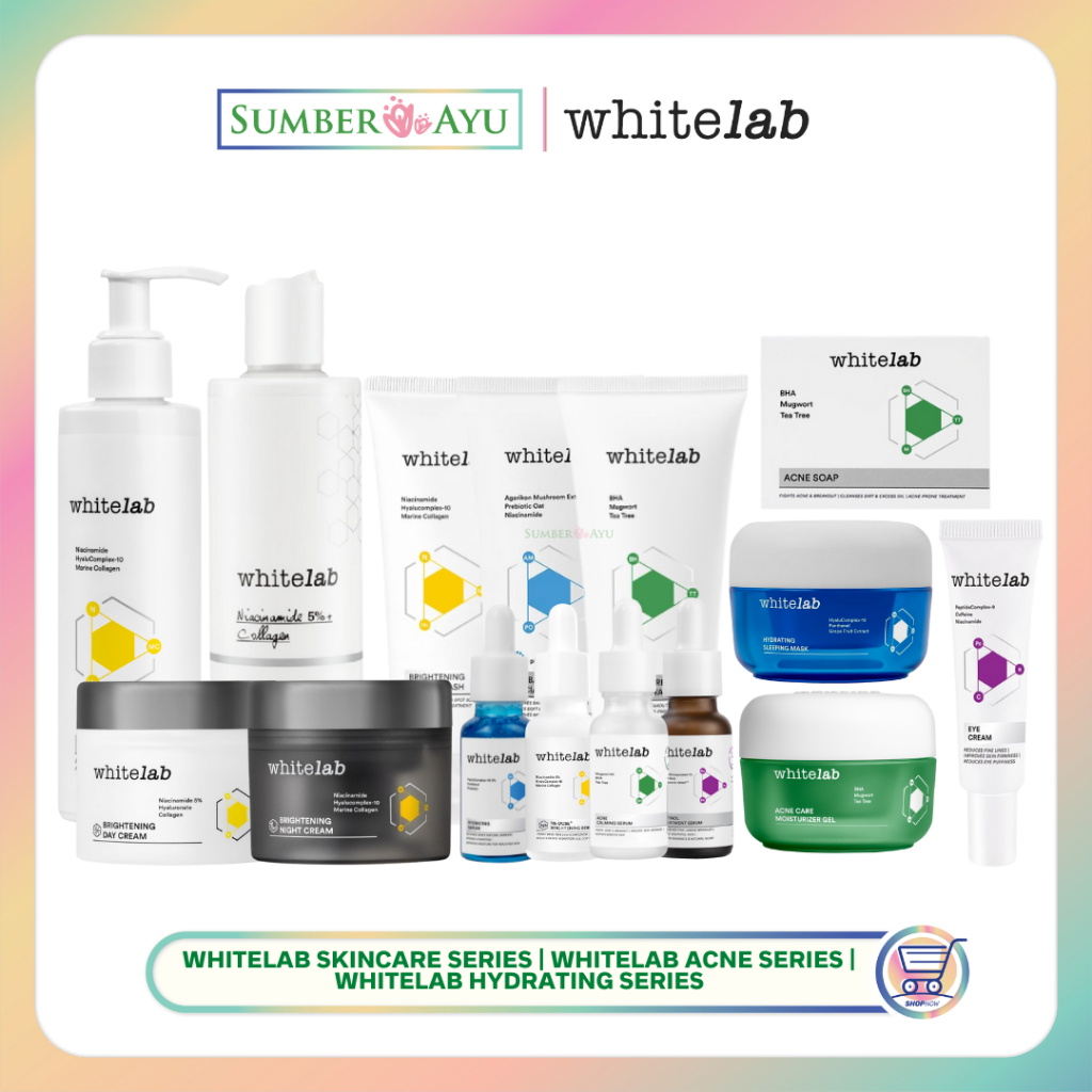Jual WHITELAB SKINCARE SERIES | WHITELAB ACNE SERIES | WHITELAB HYDRATING SERIES | Shopee Indonesia