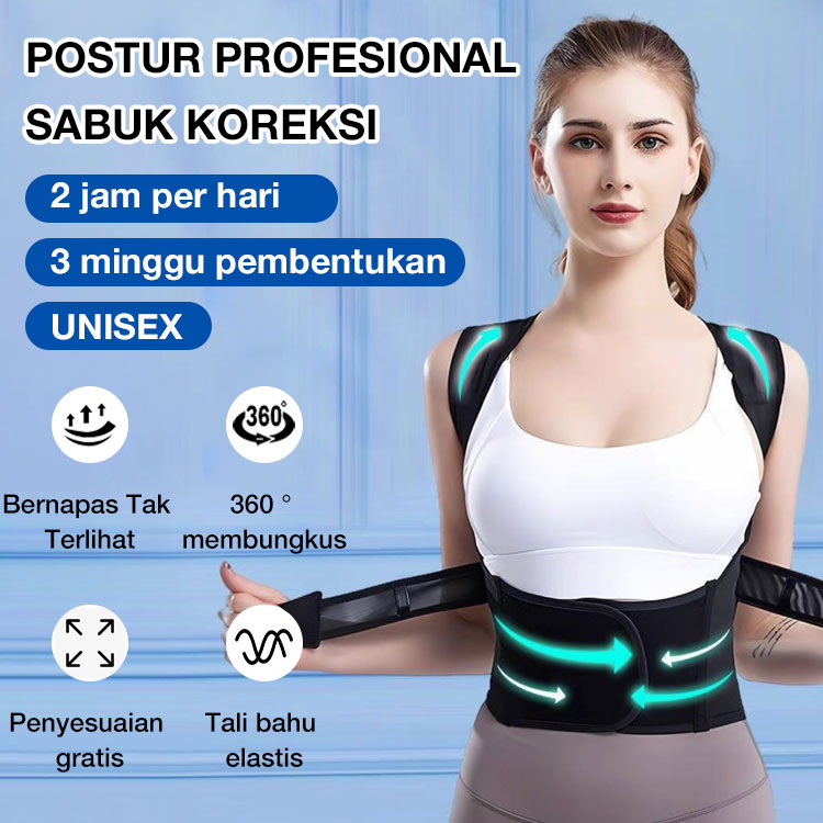Jual HW Korset Pelangsing Perut Buncit Sabuk Alat Penyangga Punggung ...