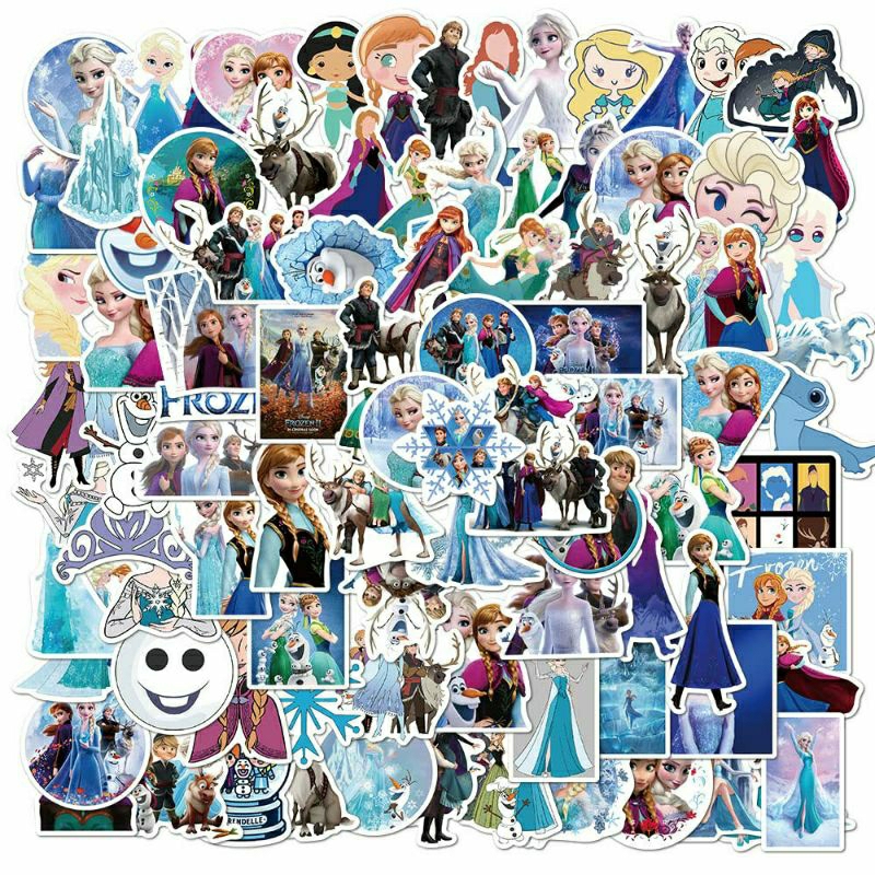 Jual Stiker Cutting FROZEN KARTUN Vinyl | Shopee Indonesia