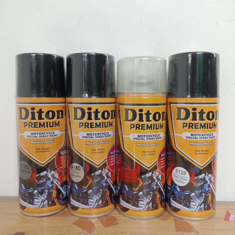 Jual pilok pilox diton premium Paket 4 kaleng varian orange diton ...