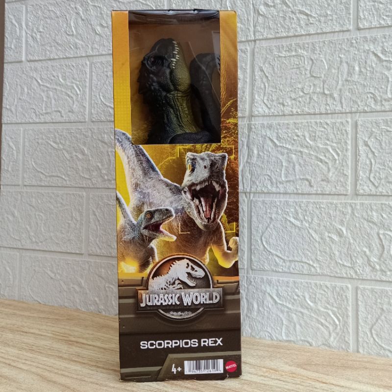 Jual Jurassic World Scorpios Rex Dinosaur Figure | Shopee Indonesia