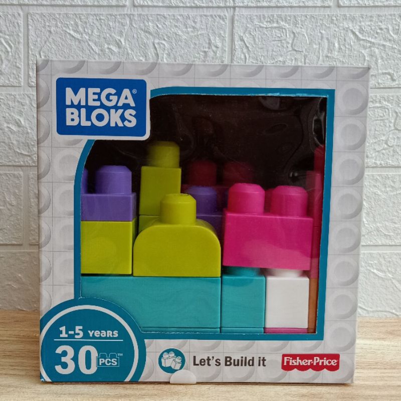 Jual Fisher-Price Mega Bloks Let's Build It | Shopee Indonesia