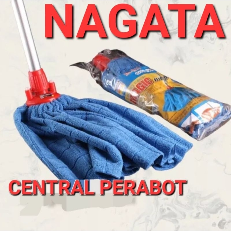 Jual Pel lantai nagata microfiber/magic mop nagata 5830/pel handuk ...