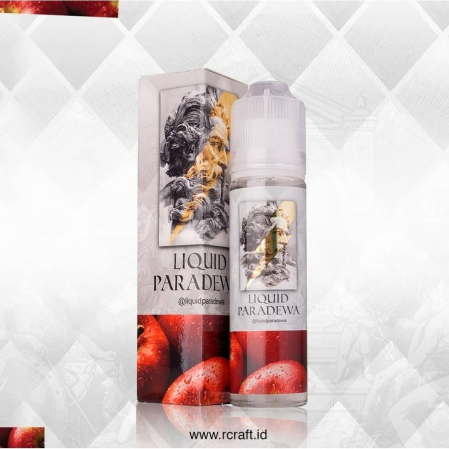 Jual PARADEWA Apple Zeus Freebase Vape Liquid 60ml By rrcraft Rasa apel ...