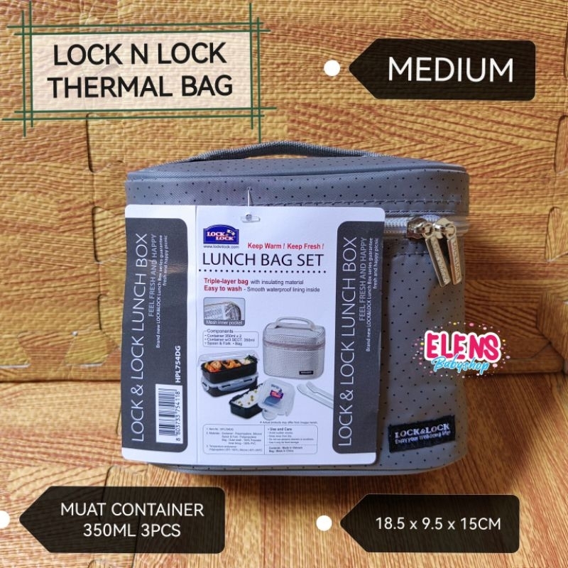 Jual Lock n Lock lunch bag thermal tas kotak makan tas bekal anak ...