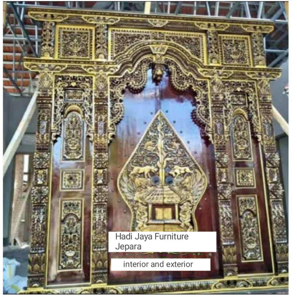 Jual pintu gebyog relief wayang ramayana bagus, jepara | Shopee Indonesia