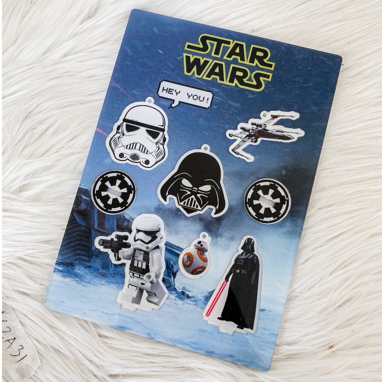 Jual Keychain Set / Acrylic Sticker Set Custom Collection (Gantungan ...
